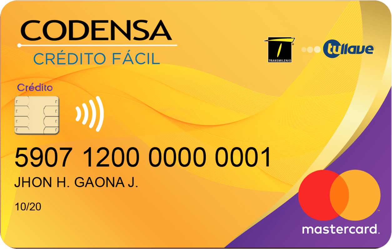 Tarjeta Crédito Fácil | Enel Colombia