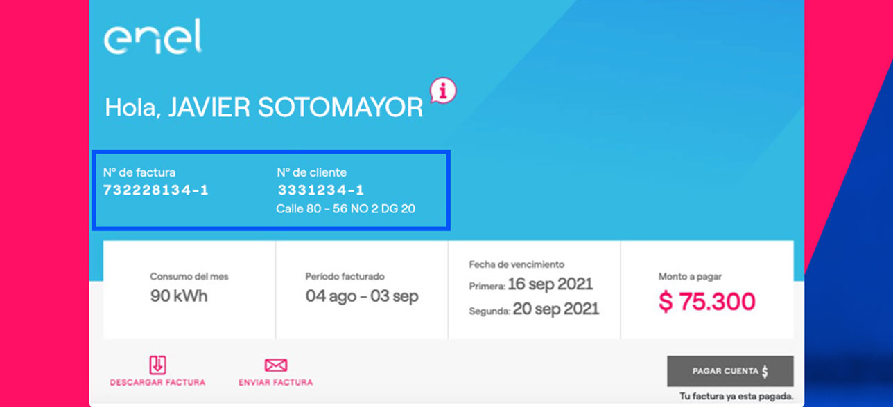 Así evoluciona tu factura - enel.com.co