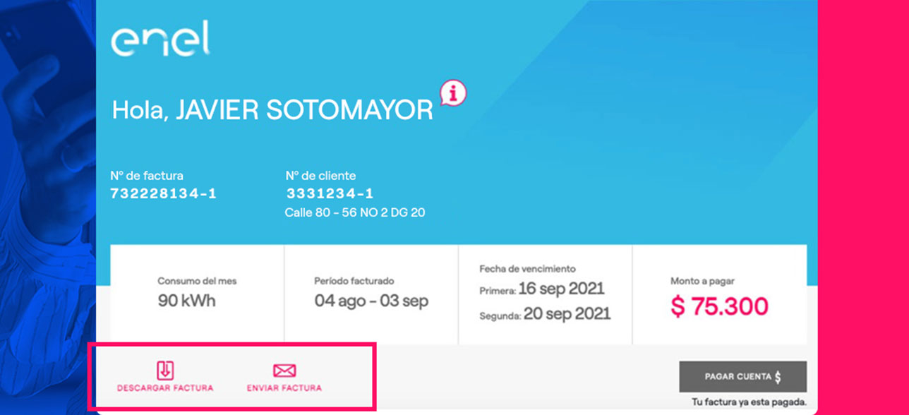 Así evoluciona tu factura - enel.com.co